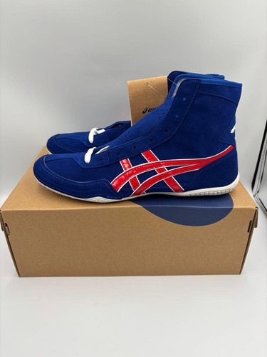 【In stock】ASICS Wrestling Shoes 1083A001 EX-EO TWR900 Blue x Red x ...