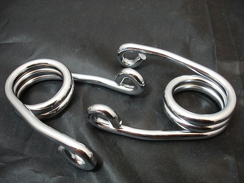 SPRING SOLO SEAT MOUNT 2" TORSION STYLE HARLEY RIGID FRAME BOBBER ...