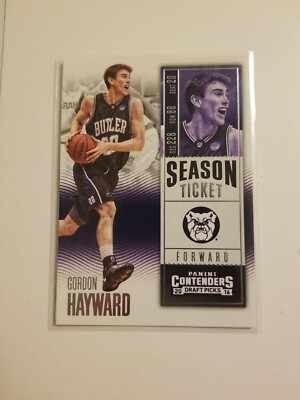 Gordon Hayward 2016-17 Panini Contenders Draft Picks Basketball #34 | eBay