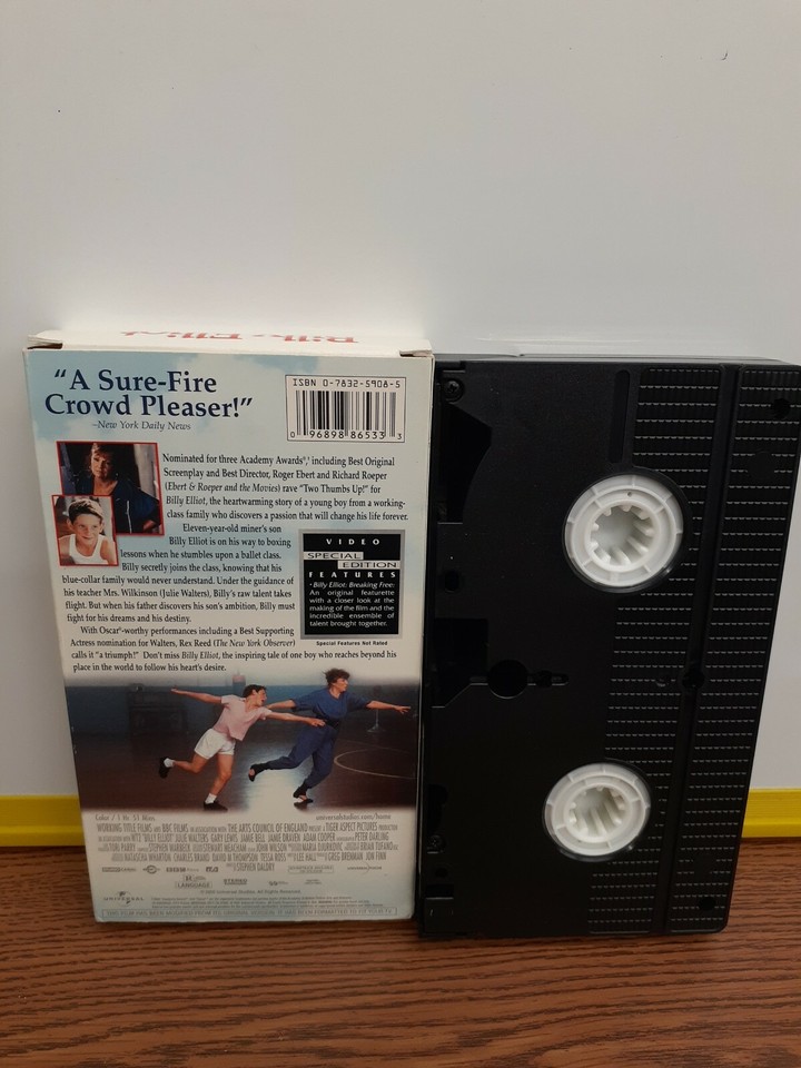 Billy Elliot VHS Special Edition Movie 2000 96898865333| eBay