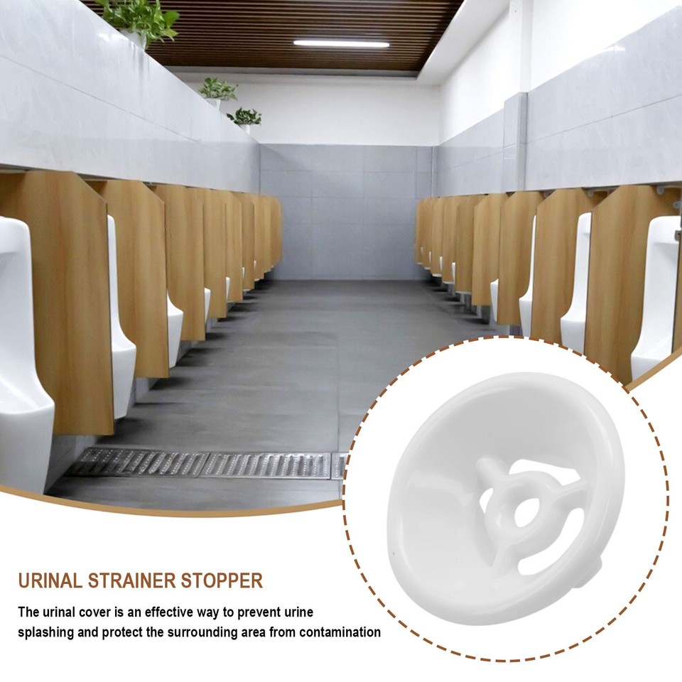 Prevent Unwanted Splashes Comfortable Urinal Strainer Restroom Drain ...