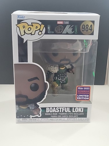 Funko Pop! Marvel - Loki #984 Boastful Loki (2022 Wondrous Convention ...