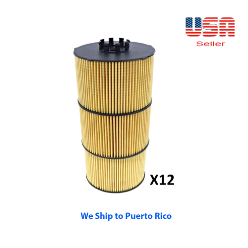 12 X LF17800 Oil Filter Lube Filter Fit FREIGHTLINER & WESTERN STAR ...