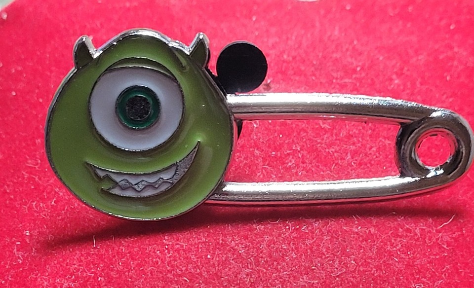Disney Trading Pins, Mike Wazowski, Safety Pin, Hong Kong, 2015 b | eBay