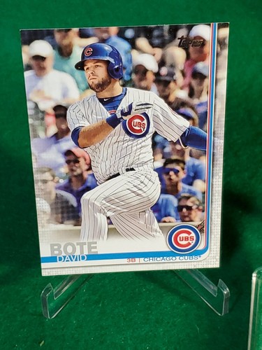 2019 Topps Series 1 Base #86 David Bote - Chicago Cubs | eBay