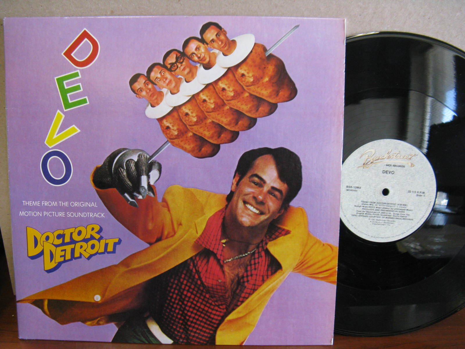 NM LP - DEVO - Doctor Detroit - Soundtrack - Back Street - 13968 - Punk ...