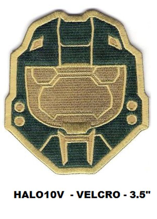 HALO INSIGNIA HELMET CHIEF VEL-KRO PATCH - HALO10V | eBay