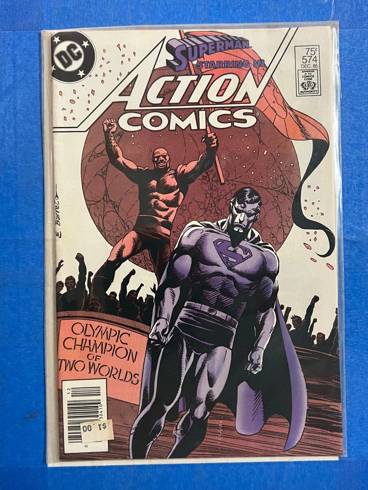 Superman in Action Comics #574 DC Comics 1985 | Combined Shipping B&B ...
