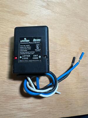 Leviton 6375 Fluorescent Fixture Relay Module 15A 120 Vac New | eBay