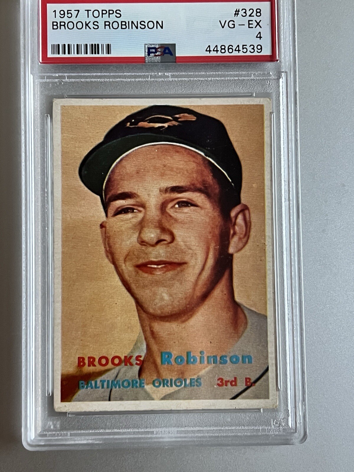1957 Topps Baseball Brooks Robinson Rookie Card Graded PSA 4 | eBay