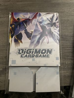 Digimon TCG Mastemon & Imperialdramon Dragon Mode Card Storage Box New ...
