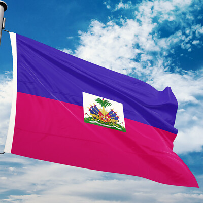 3x5 Feet Haiti Flag Haitian National Flags Polyester House Banner ...