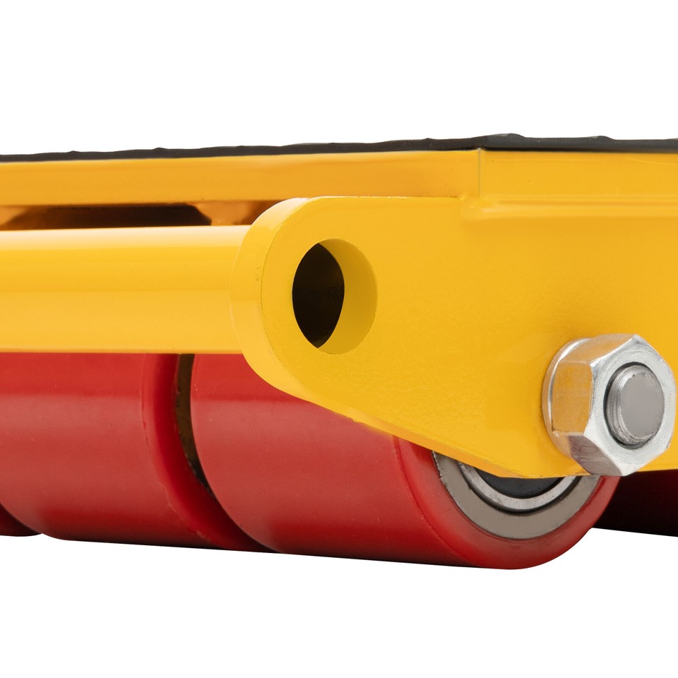 33000lbs 15 Ton Machine Dolly Skate Machinery Roller Cargo Trolley ...