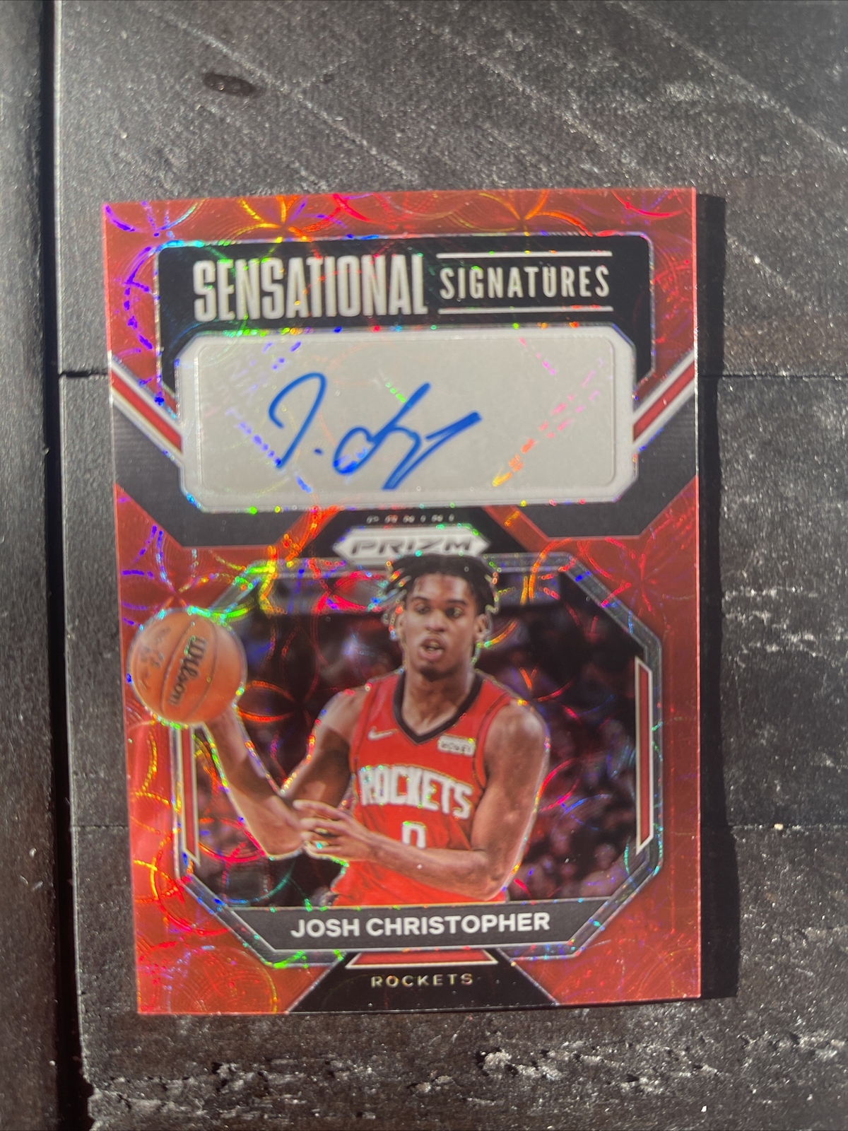 2022-23 Panini Prizm Basketball Sensational Signatures Josh Christopher ...