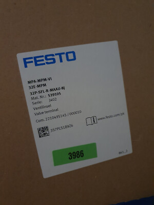 Festo 539105 MPA-MPM-VI32E-MPM Ventilinsel 32P-SFL-R-MAAU-8J *neu ...