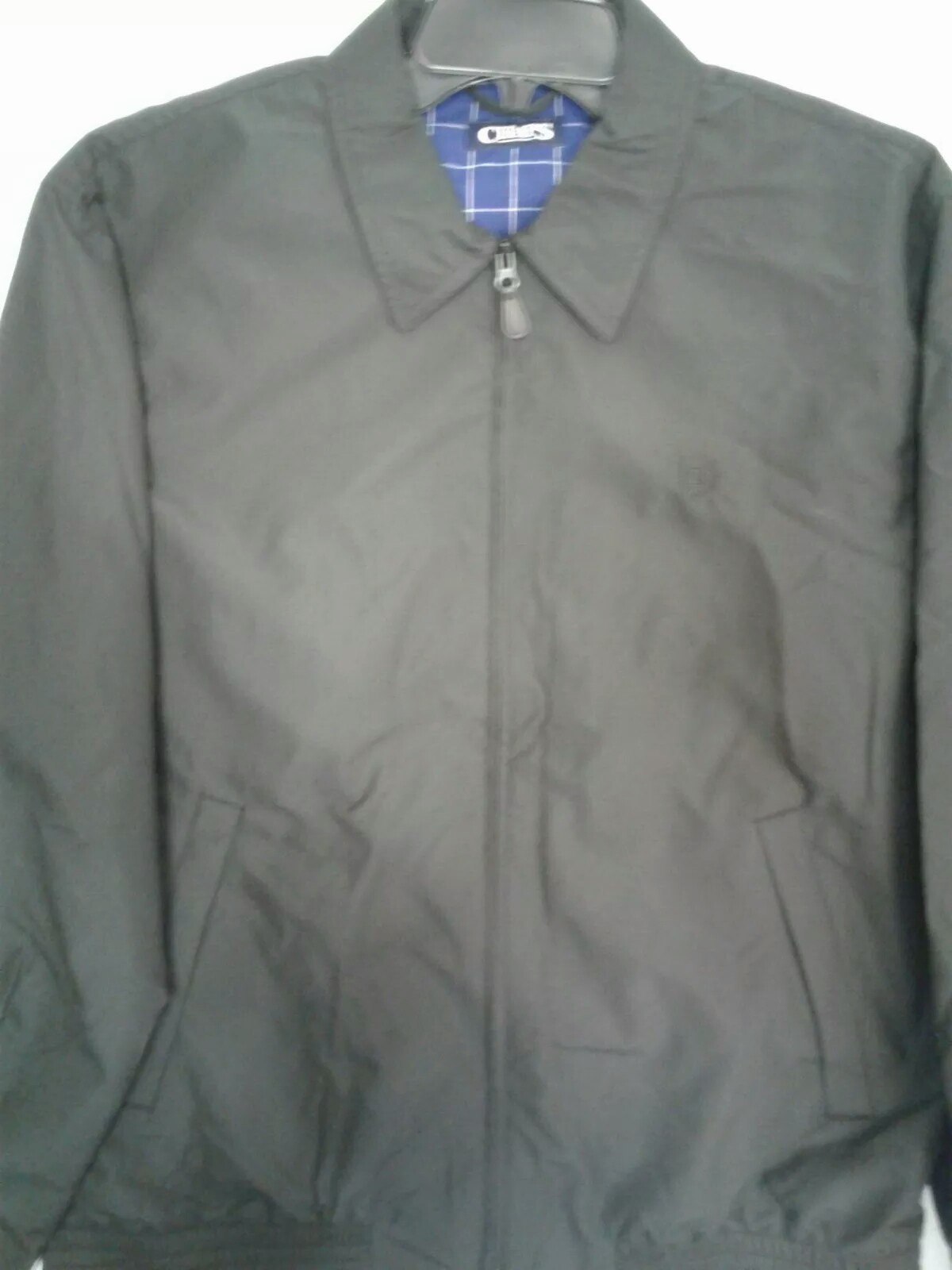 Big & Tall Barracuda Chaps Twill Full-Zip Jacket M,L,XL,XXL Black | eBay