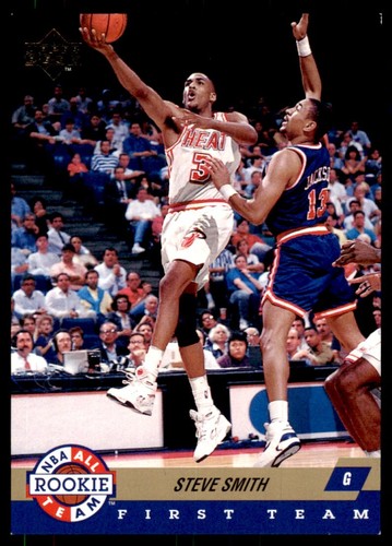 1992-93 Upper Deck Steve Smith Miami Heat #AR4 | eBay