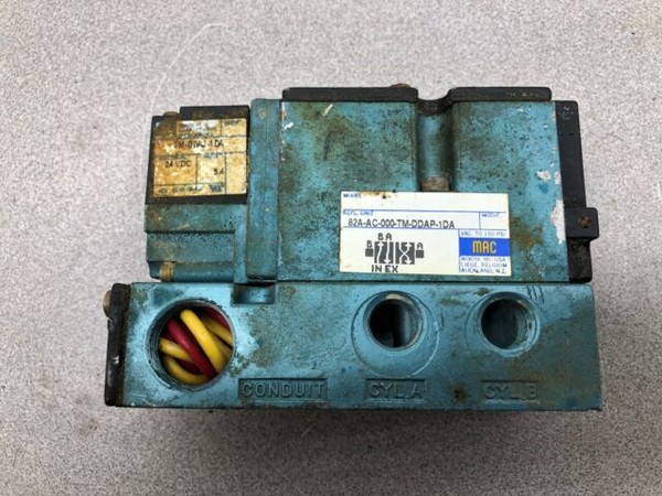MAC 82A-AC-000-TM-DDAP-1DA Solenoid Valve - Blue for sale online | eBay