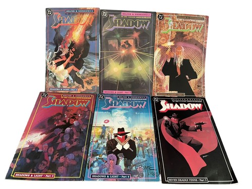 The Shadow Comic 2-6 Shadows & Light Helfer & Sienkiewicz Seven Deadly ...