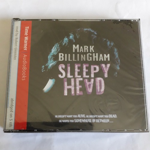 MARK BILLINGHAM SLEEPY HEAD CD AUDIO BOOK NEW SEALED 5 DISCS ROBERT ...