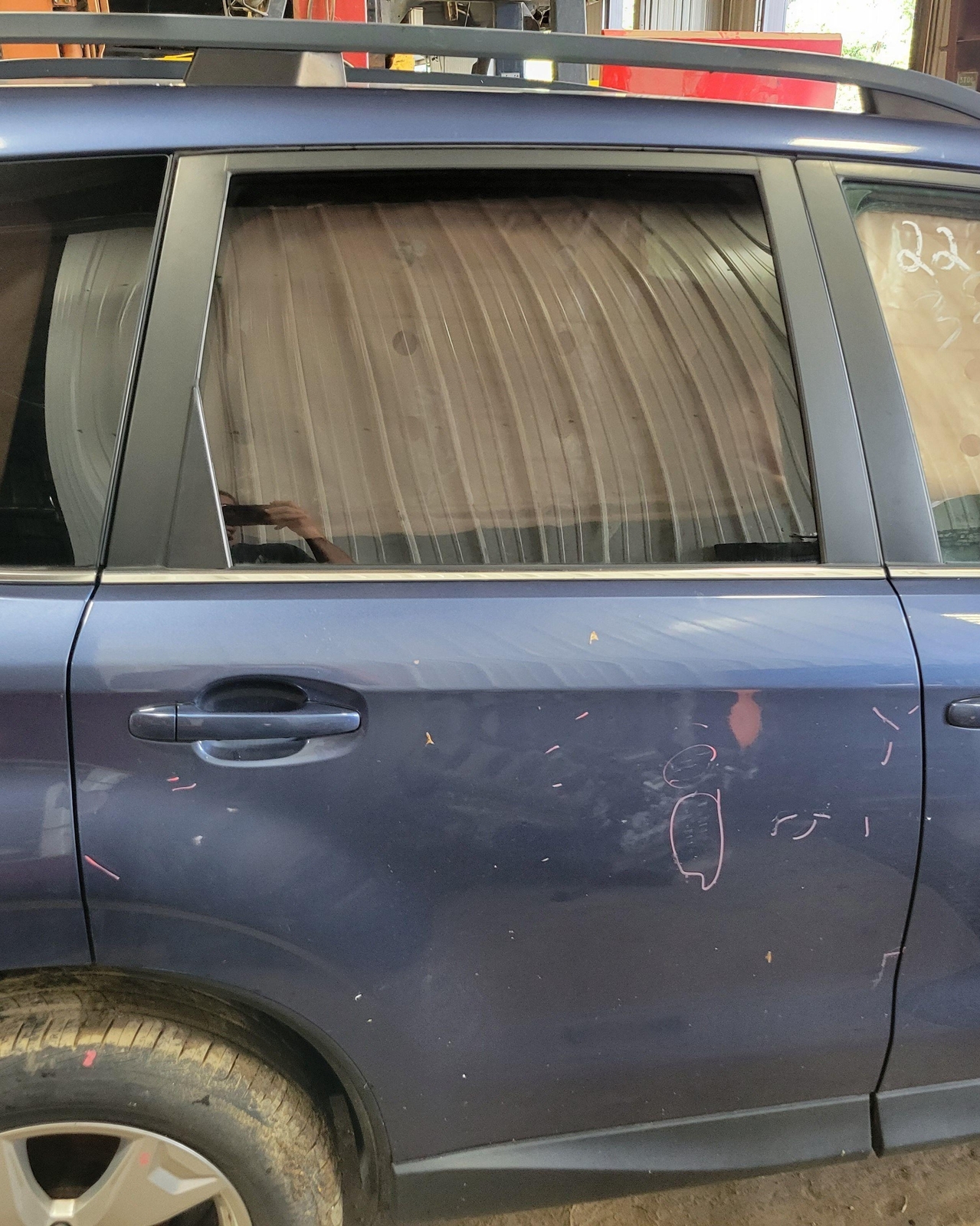 2014-2018 SUBARU FORESTER RIGHT REAR DOOR PAINT CODE FH9 MARINE BLUE | eBay