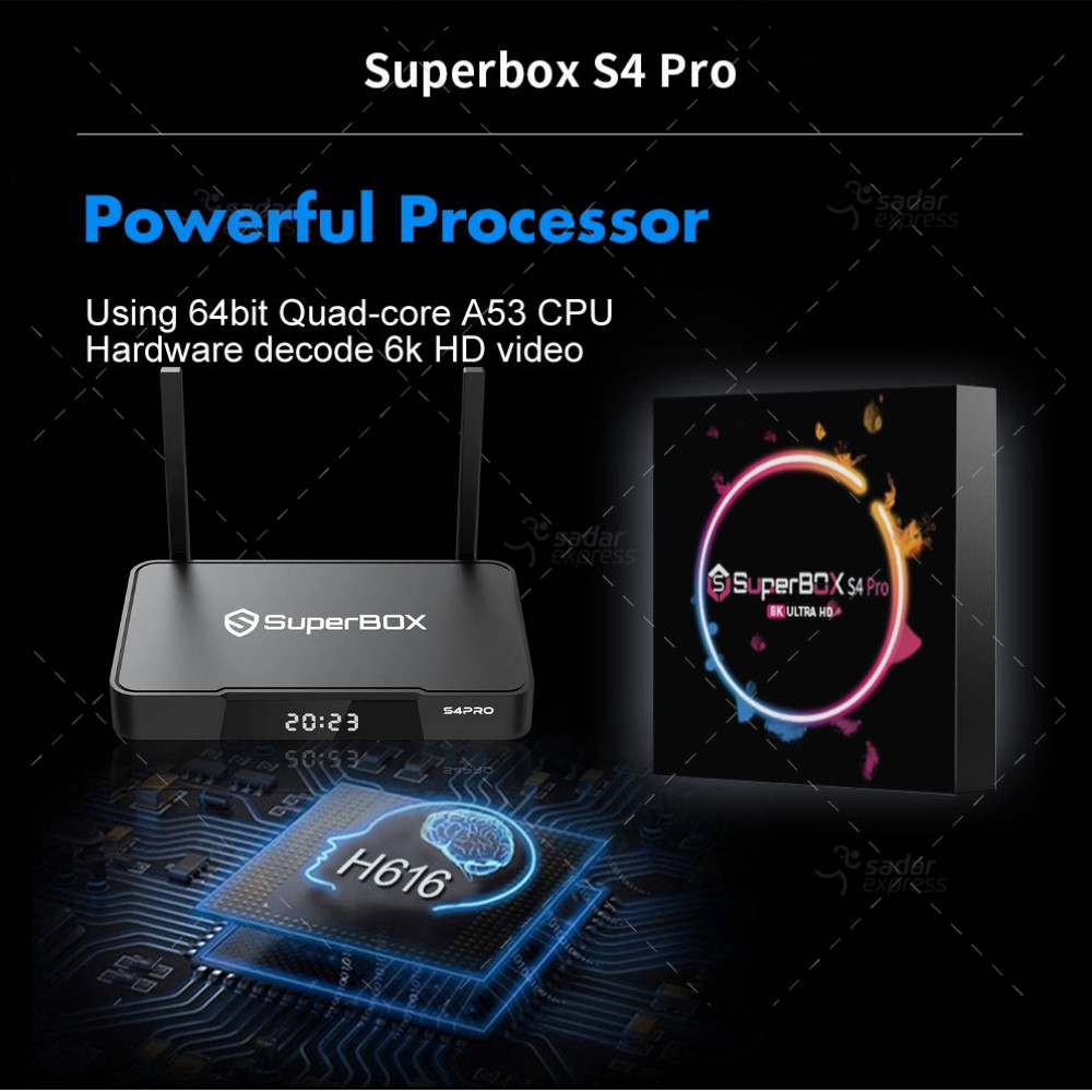 Top Seller Superbox S4 PRO Android tv Box Media Player All reasonable ...