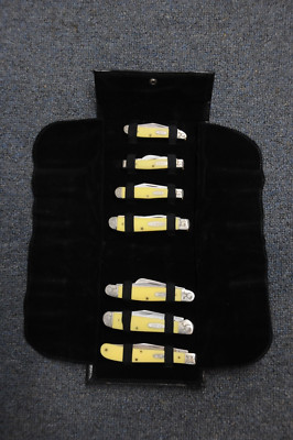 CASE KNIVES PURE GOLD MINT SET KNIFE SET | eBay