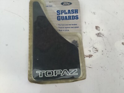 NOS FORD TOPAZ MUD FLAPS SPLASH GUARD E46Y16A550-A | eBay