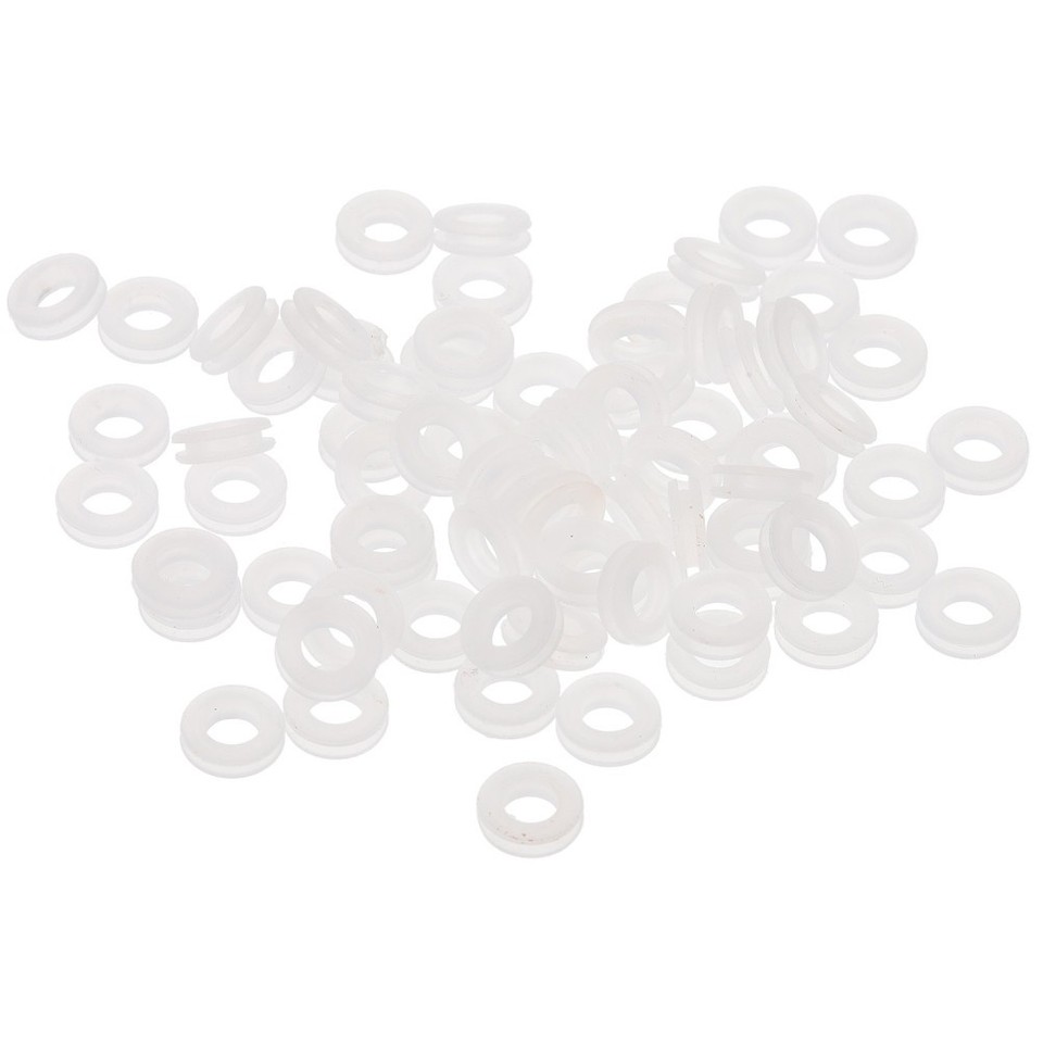 100pcs accessori per clip auricolari a forma rotonda a forma di pad ...