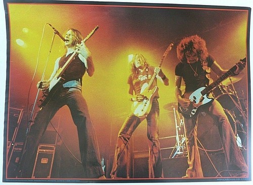 RARE STATUS QUO 1976 VINTAGE ORIGINAL MUSIC POSTER | eBay