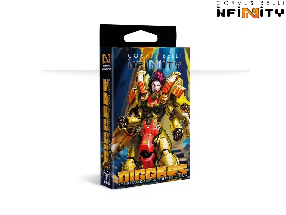 Infinity Season 16 Tournament Exclusive Digger Mercenary - Corvus Belli ...