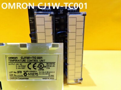 [Used] OMRON / CJ1W-TC001 / Temperature Control Unit, 1pcs | eBay