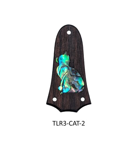 Handcrafted Taylor Guitar Truss Rod Covers w/Abalone Cat Inlay Design ...