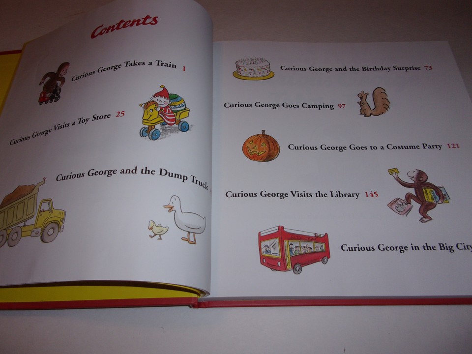 (2) A Curious George Treasury / Stories to Share (Hardcover;ExcCond) | eBay