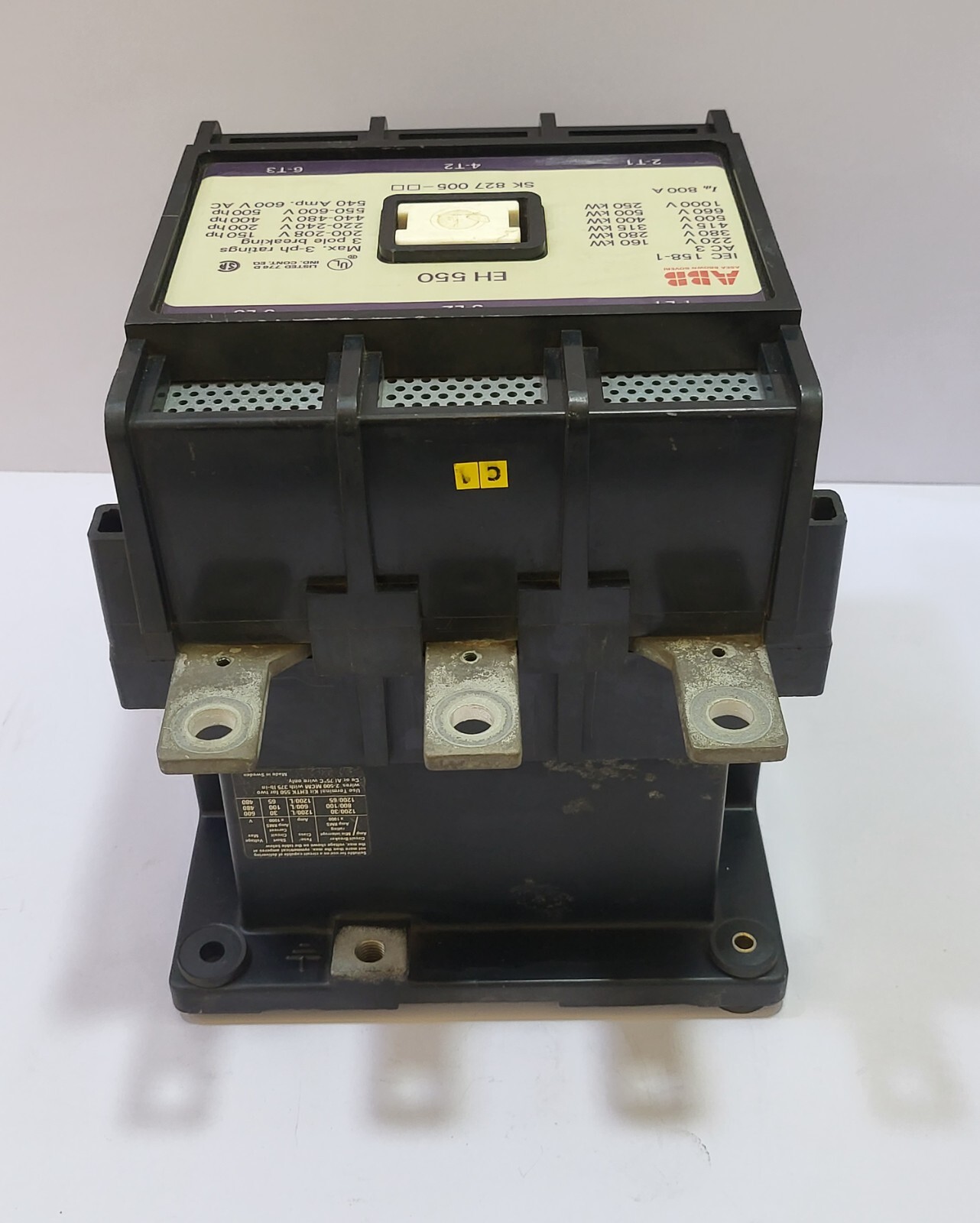 ABB EH 550 CONTACTOR | eBay