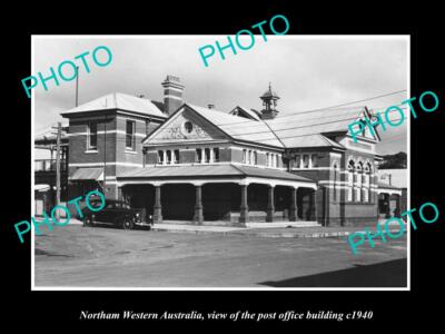 OLD 8x6 HISTORIC PHOTO OF NORTHAM WESTERN AUSTRALIA THE POST OFFICE ...