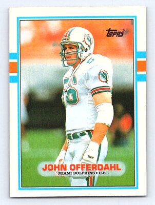 1989 Topps #295 John Offerdahl - FREE SHIPPING | eBay