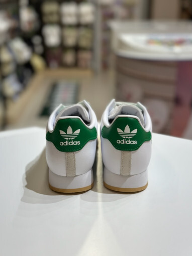 adidas Samoa Green Mens Womens Leather Sneakers Multiple Sizes ...