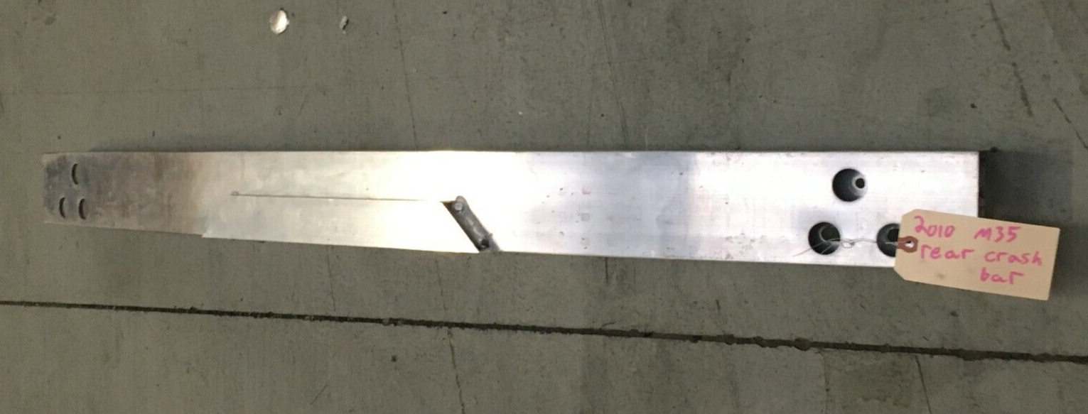 06-10 Infiniti M35 Rear Bumper Reinforcement Crash Impact Bar Rebar ...