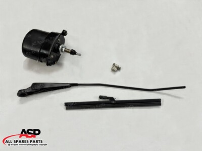 12V Universal Windshield Wiper Motor Kit Fits Willys Jeep CJ2A CJ3A ...