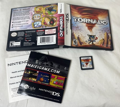Tornado Complete No Manual Has Poster Nintendo DS Black Label Rare | eBay