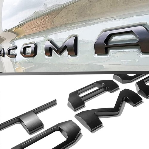Matte Black Tailgate Insert Letter For Tacoma 2016-2023 Rear Emblem ...