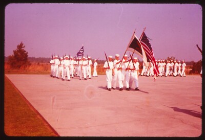 Vintage Photo Film Slide 1960's Navy Graduation Parade | eBay
