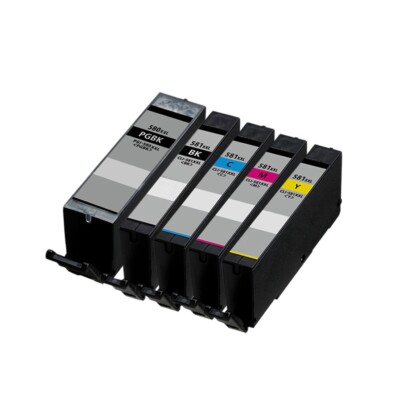 5 Ink Cartridge for Canon TR7500 TR7520 TR7550 TR8500 PGI-580XXL CLI ...