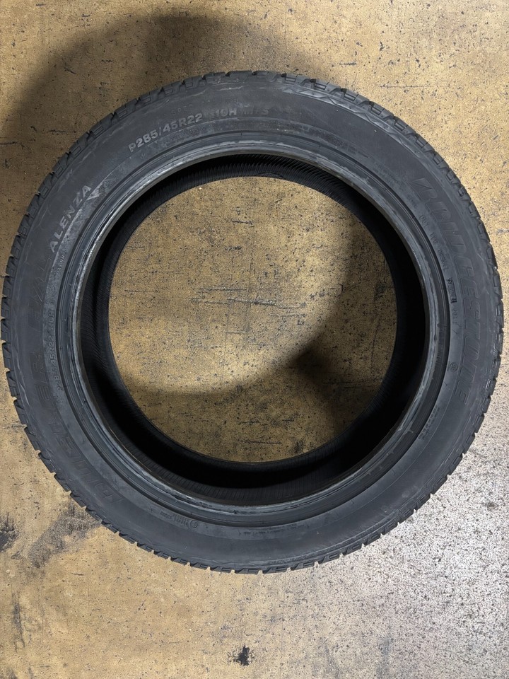 4 (Four) New Bridgestone Dueler H/L Alenza - P285/45R22 Tires 2854522 ...
