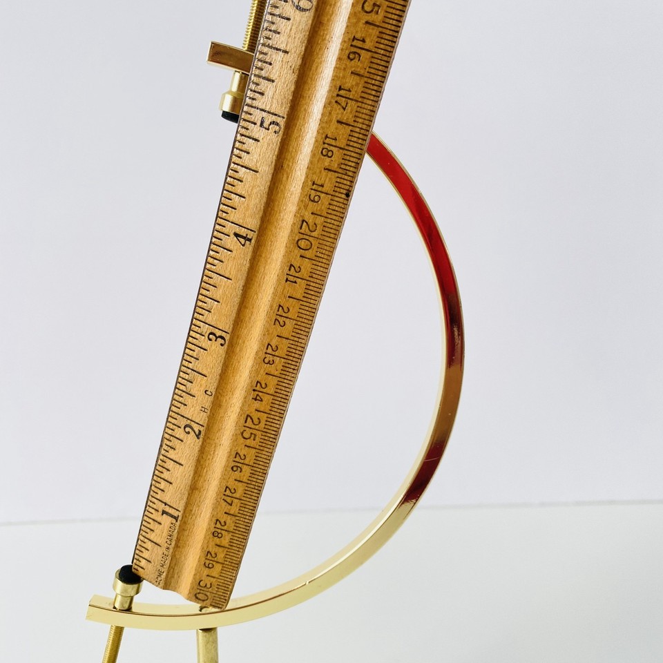 Brass Mineral Ornament Gem Shell Coin Adjustable Display Caliper Easel ...