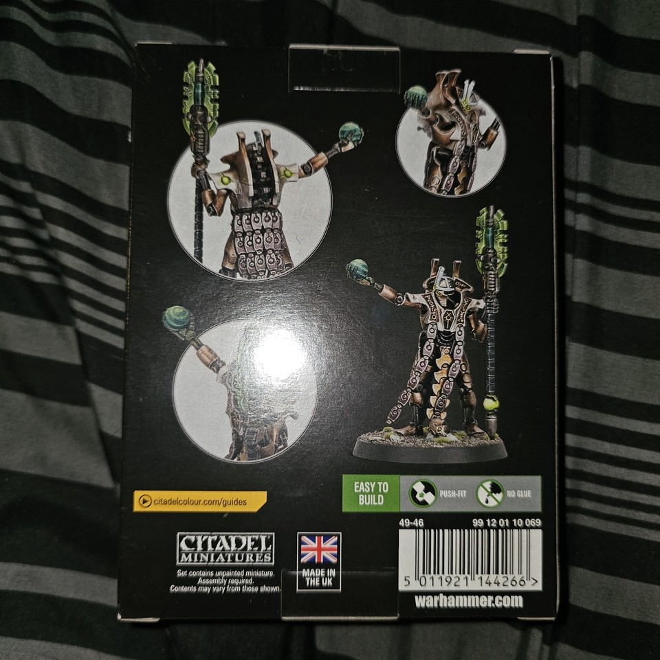 New in Box Warhammer 40k Necron Lord Hasmoteph the Resplendent | eBay