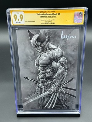 Victor Garduno Artbook #2 CGC 9.9 SS - Wolverine Adamantium Ronin - LTD ...