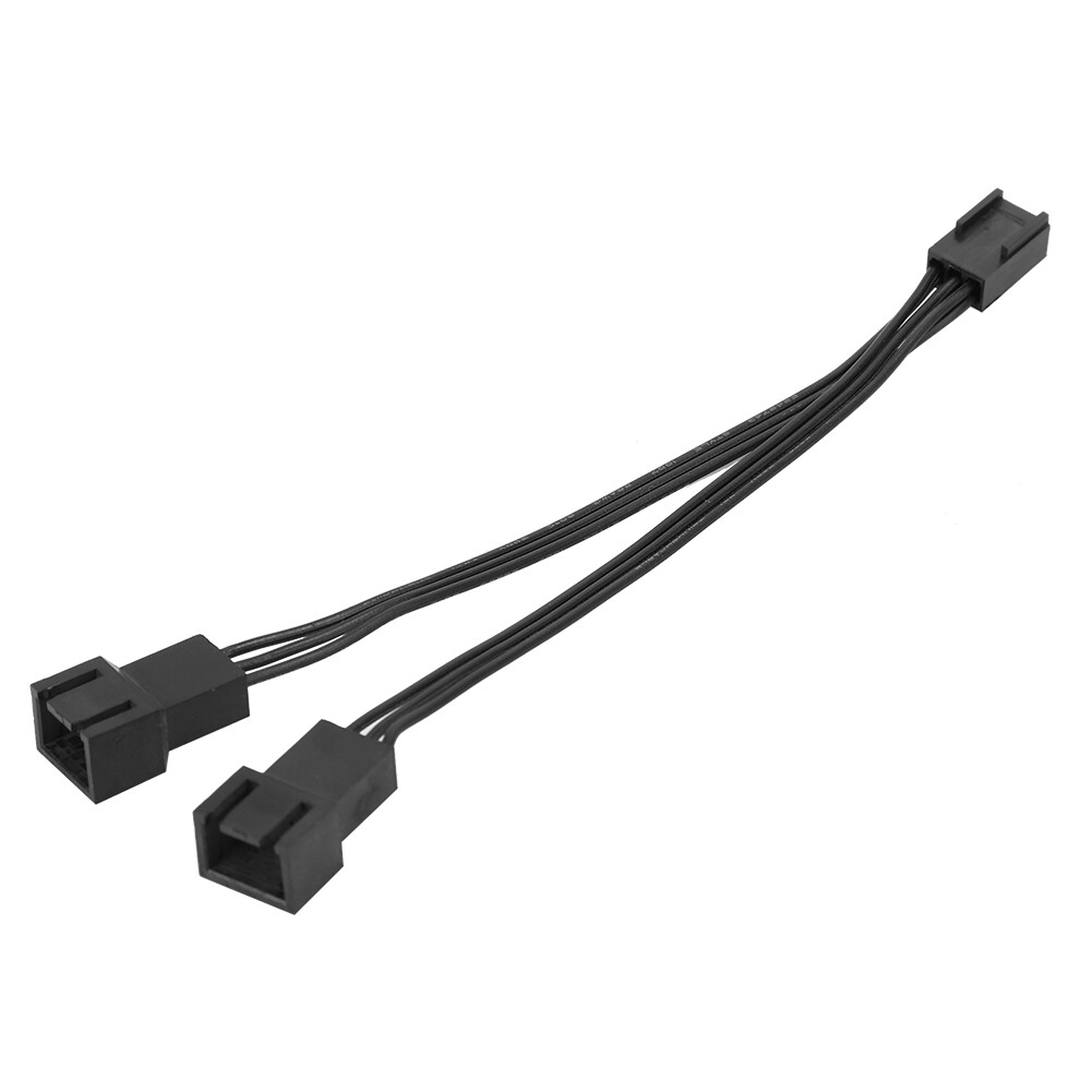 5Pcs 3Pin 1 To 2 Extension Cable Splitter CPU Chassis Fan Sleeve ...