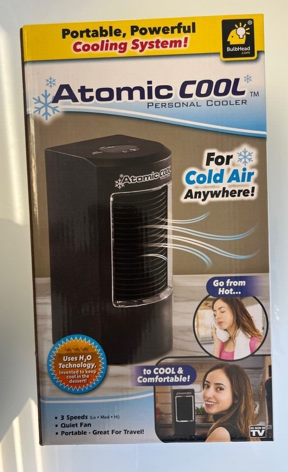 Atomic Cool Portable Compact Personal Space Cooler Air Conditioner ...
